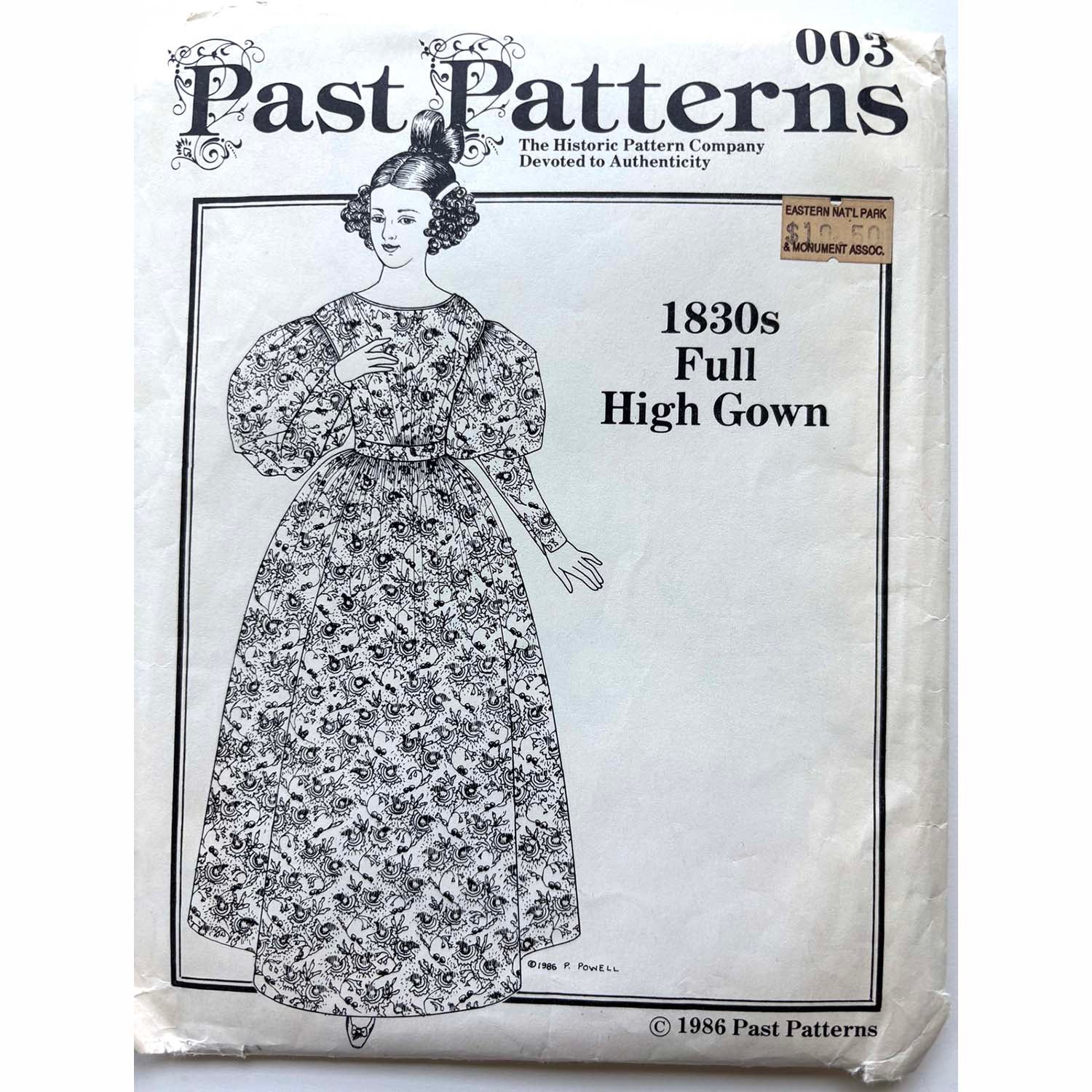 Past Patterns: 1830s Full High Gown | Sonja Lee-Austin